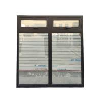 China White Aluminum Awning Window with 1.4mm-2.0mm Profile Thickness and 5-Year Warranty - CE Certified for sale