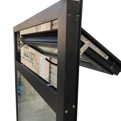 China White Frame Aluminum Sliding Awning Windows 1.4-2.0mm Profile with Powder Coating PVDF Finish for Energy Efficient Homes for sale