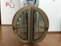 China N-60 Aluminum Casement Windows with EPDM Sealing and Low-E Glass - Custom Sizes Available for sale