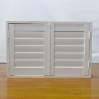China Customizable PVC Casement Windows with Electric Shutters - N-30 Model, CE Certified, Weather Resistant for sale
