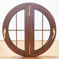 China Custom Aluminum Round Casement Window 1.2-1.6mm Frame with Thermal Break Options for sale