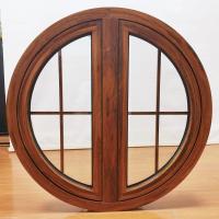 China Custom Aluminum Round Casement Window 1.2-1.6mm Frame with Thermal Break Options for sale
