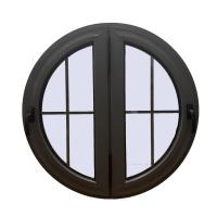 China N-60 Aluminum Casement Windows with Double Tempered Glass - Custom Sizes 5000 SQM Monthly Capacity for sale