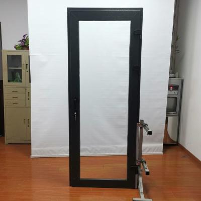 China PVC Hinged Door with 3-5mm Double Tempered Glass - Stainless Steel Hardware for Bathroom & Kitchen for sale