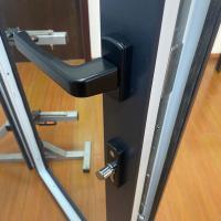 China PVC Hinged Door with 2.5mm Thickness and UPVC Frame - Weather Resistant Sound Insulation Solution for sale