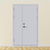 China SQ-GZM80 Steel Swing Doors - Weather Resistant, Soundproof, Pre-Hung Installation for Commercial & Residential Use for sale