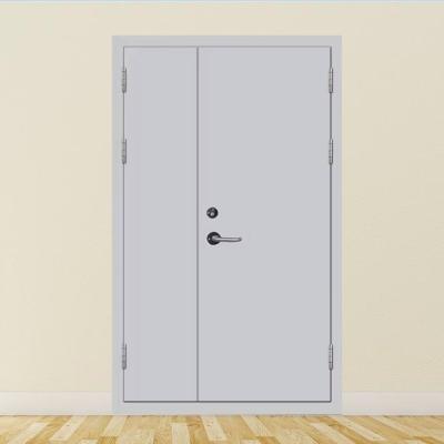China SQ-GZM80 Steel Swing Doors - Weather Resistant, Soundproof, Pre-Hung Installation for Commercial & Residential Use for sale