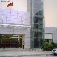China SQ-MQ120 Aluminum Curtain Wall with 50-200mm Thickness and Silicone Adhesive Sealing for Commercial Buildings for sale