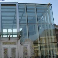 China 5mm+5mm Laminated Glass Aluminum Curtain Wall System with Laser-Cut Profiles SQ-MQ120 for Commercial Buildings for sale