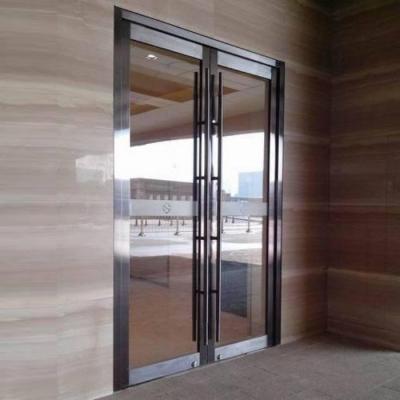 China Customizable Aluminum Pivot Doors SQ-DTH120 with Powder-Coated Finish and Secure Locking System for sale