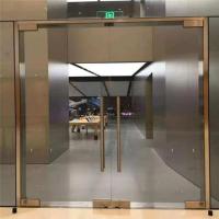 China Customizable Aluminum Pivot Doors SQ-DTH120 with Powder-Coated Finish and Secure Locking System for sale
