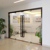 China SQ-DTH120 Aluminum Pivot Doors with Secure Locking System - Custom Sizes & Powder Coated All-Weather Finish for sale