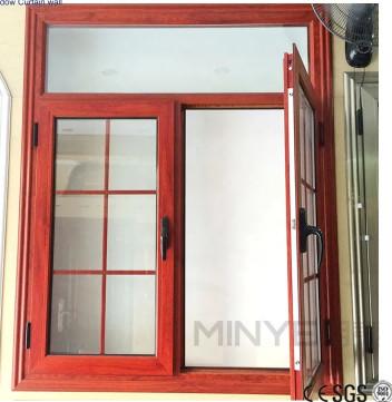 China Custom Aluminum Casement Windows with EPDM Weatherstripping & Low-E Glass - C-8 Model, 30-Day Delivery for sale