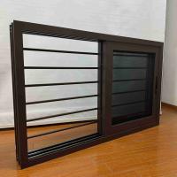 China Custom Double Glazed Aluminum Sliding Windows with 3-Track System and Lockable Insect Screen - 5 Year Warranty for sale