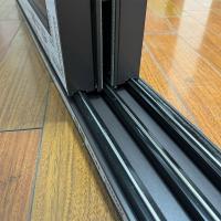 China Custom Double Glazed Aluminum Sliding Windows with 3-Track System and Lockable Insect Screen - 5 Year Warranty for sale