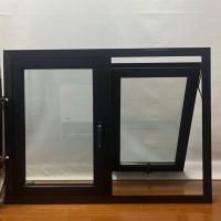 China Custom Aluminum Awning Window C-05 with 1.4-2.0mm Frame & Double Glazed Glass - Weatherproof Australian Style for sale