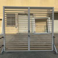 China Custom Aluminum Louver Window with 5mm Glass and Powder Coated Frame - CE Certified C-04 Model for sale