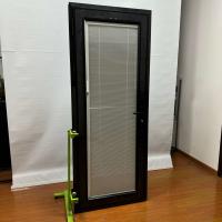China Custom Aluminum Pivot Doors with Double Glazed Glass - 30-Day Delivery, CE Certified, Energy Efficient Casement Style for sale