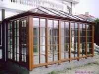 China Customizable 3.0mm Profile Sun Room Four Season Glass Enclosure with CE Certification for sale