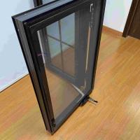 China American Style Aluminum Casement Windows C-16 with Thermal Break - Custom Sizes $74-$80, CE Certified Energy Efficient for sale