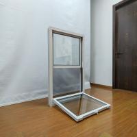China CE Certified Aluminum Side Hung Window with Double Glazing and Multi-Point Locking System - Custom Sizes Available for sale