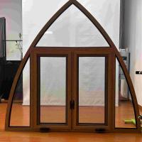 China Thermal Break Aluminum Casement Windows with Curved Frame - Custom Sizes, EPDM Sealing, 30-Day Delivery for sale