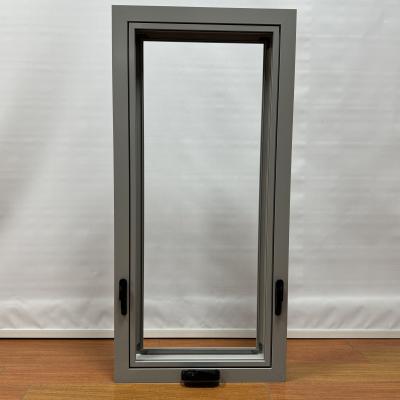 China 1.4mm-2.0mm Aluminum Awning Windows with Double Tempered Glass - Custom Colors & 5-Year Warranty for sale