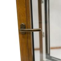 China Custom Aluminum Tilt and Turn Windows - Energy Efficient Double Glass Design with 2 sqm Minimum Order for sale