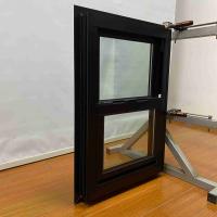 China Customizable Aluminum Hung Windows with Single/Double Glazing, Multi-Point Locking System and Excellent Sound Insulation for sale