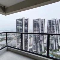 China Custom Aluminum Alloy Glass Railing with Tempered Glass Panels - CE Certified, 30-Day Delivery, $114.28-$171.42 Price Range for sale