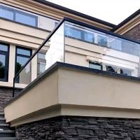 China EPDM Glass Railing System with Laminated Safety Glass - Custom Sizes, 30-Day Delivery, CE Certified for sale