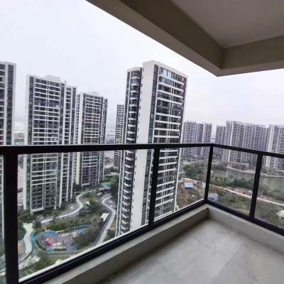 China Custom Aluminum Alloy Glass Railing with Tempered Glass Panels - CE Certified, 30-Day Delivery, $114.28-$171.42 Price Range for sale