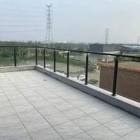 China SQ-BL100 Glass Railing System with Laminated Glass and Stainless Steel Handrail - 30 Day Delivery for sale