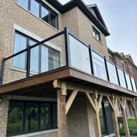 China No Handrails Glass Railing System - EPDM Protected Laminated Glass with Custom Sizes & CE Certification for sale