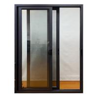 China Aluminum Sliding Glass Doors with Security Lock - Double Tempered Glass & Sound Insulation for Commercial & Residential Use for sale