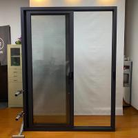 China Aluminum Sliding Glass Doors with Security Lock - Double Tempered Glass & Sound Insulation for Commercial & Residential Use for sale