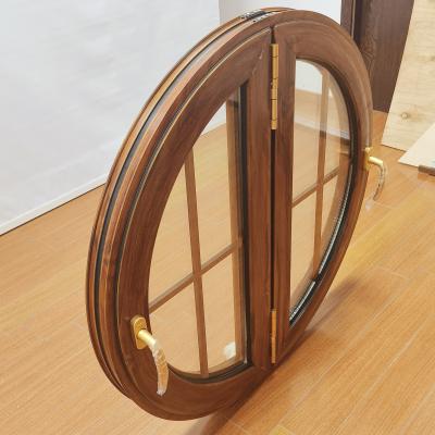 China Round Aluminum Circle Windows with Double Tempered Glass and 5-Year Warranty - Custom Sizes Available for sale