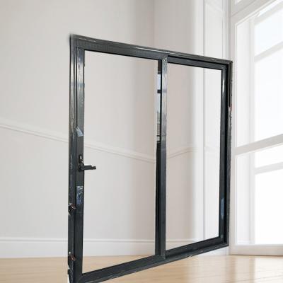 China Aluminium Sliding Glass Doors with Double Tempered Glaze - 2000 SQM Monthly Capacity, 25-30 Day Delivery for sale