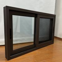 China Aluminum Sliding Window with Double Tempered Glass - 5 Year Warranty, Windproof Design for High-Rise Buildings for sale