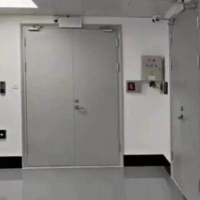 China SQ-GZM80 Soundproof Steel Security Door - Pre-hung Outswing Exterior with CE Certification, 35-40 Day Delivery for sale