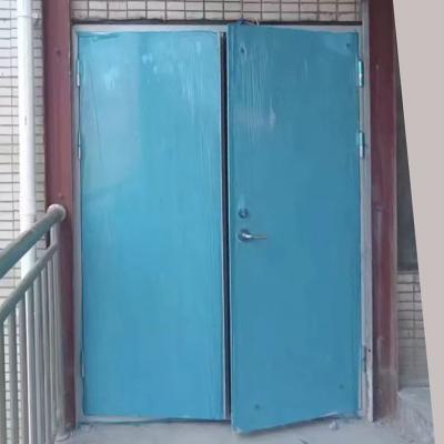 China Custom Pre-Hung Steel Swing Door with Automatic Closing - High Security, Weather Resistant, Soundproof Design for sale