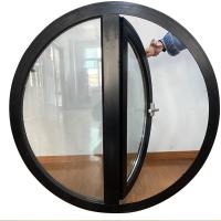 China N-60 Aluminum Casement Windows with Double Tempered Glass - Custom Sizes 5000 SQM Monthly Capacity for sale