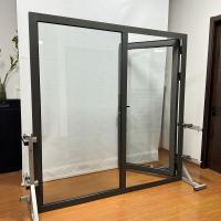 China 5mm+12A+5mm Aluminum Hinged Doors with 2.0mm Profile - Customizable Thermal & Sound Insulation for sale