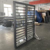 China Custom Aluminum Louver Window with 5mm Glass Blades - CE Certified Modern Design for Ventilation for sale