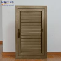 China Custom Powder Coated Aluminum Louver Window with 6mm Tempered Glass Blades - CE Certified Jalousie Style for sale