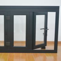 China EPDM Sealing Aluminum Bifold Windows with Double Glass Soundproofing - 30 Day Delivery, CE Certified for sale