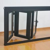 China EPDM Sealing Aluminum Bifold Windows with Double Glass Soundproofing - 30 Day Delivery, CE Certified for sale