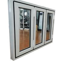 China Custom Aluminum Bifold Windows with Double Glass Soundproofing - Horizontal/Vertical Opening, CE Certified for sale