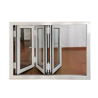 China Aluminum Bifold Windows SQ-PL60 with Soundproofing and Hurricane Protection - Custom Sizes Available for sale
