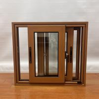 China Custom Aluminum Sliding Window with Double Glaze and Insect Screen for sale